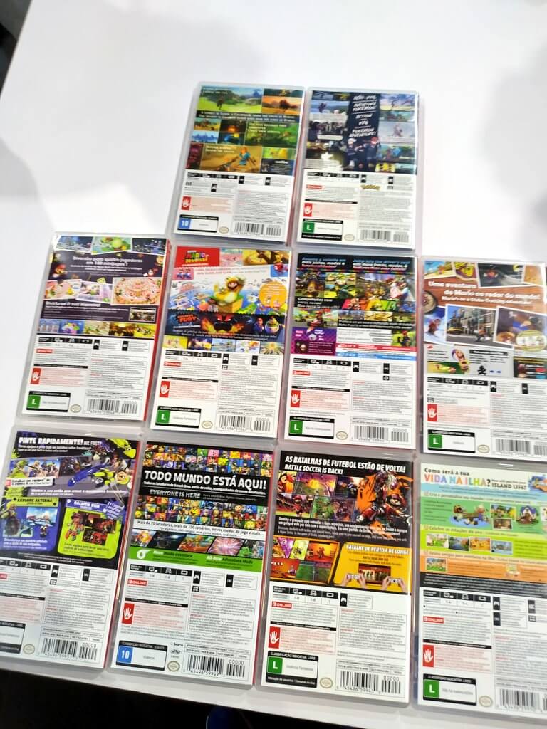 Nintendo anuncia lançamento de jogos físicos do Sw...